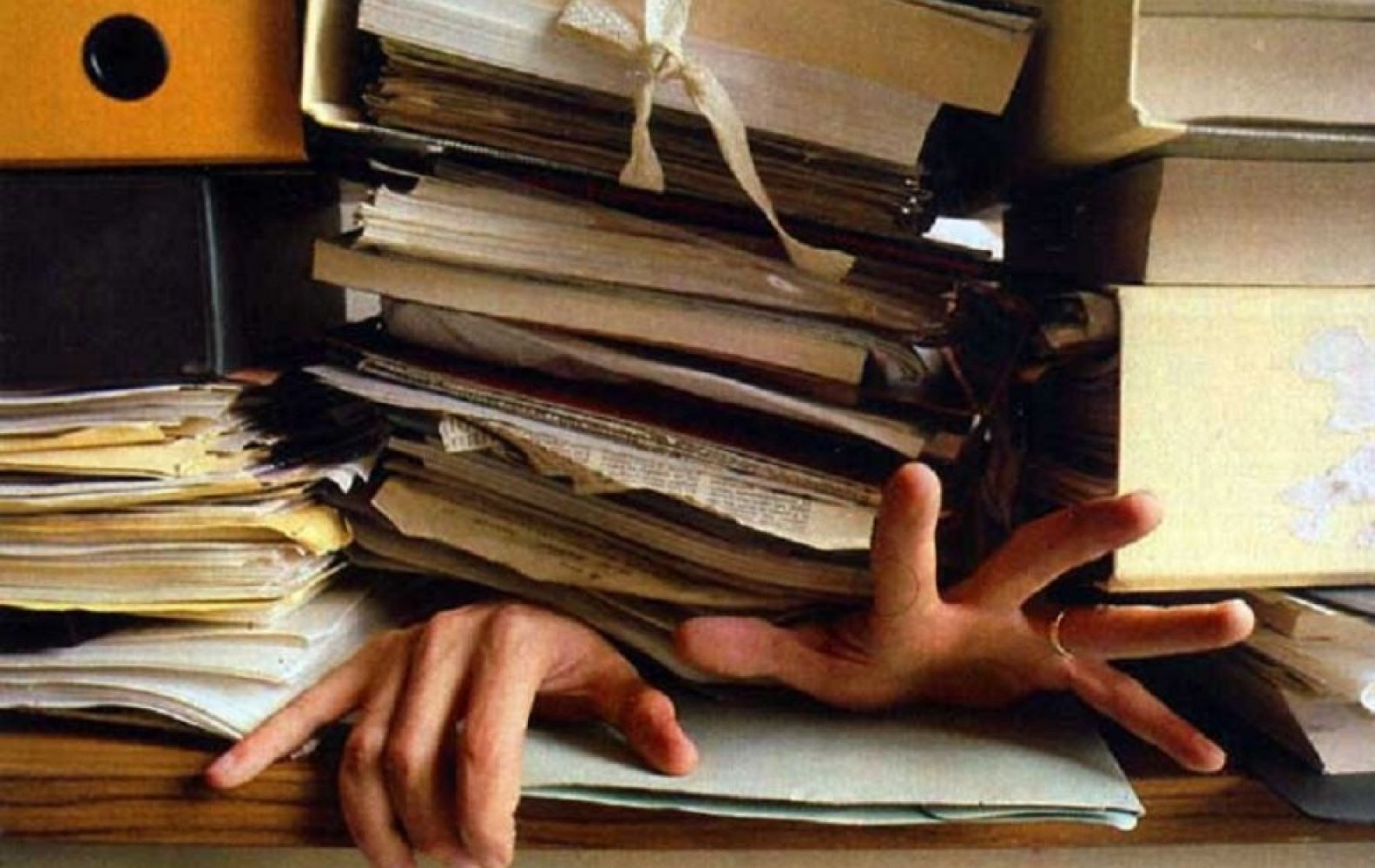 IL LAVORO DEL BUROCRATE? INUTILE!